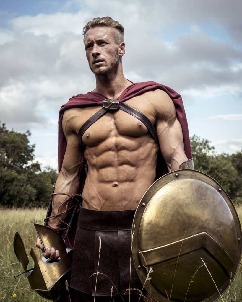 Sparta Costume: Model Blake R. with Photographer Rahim Mastafa – The ...