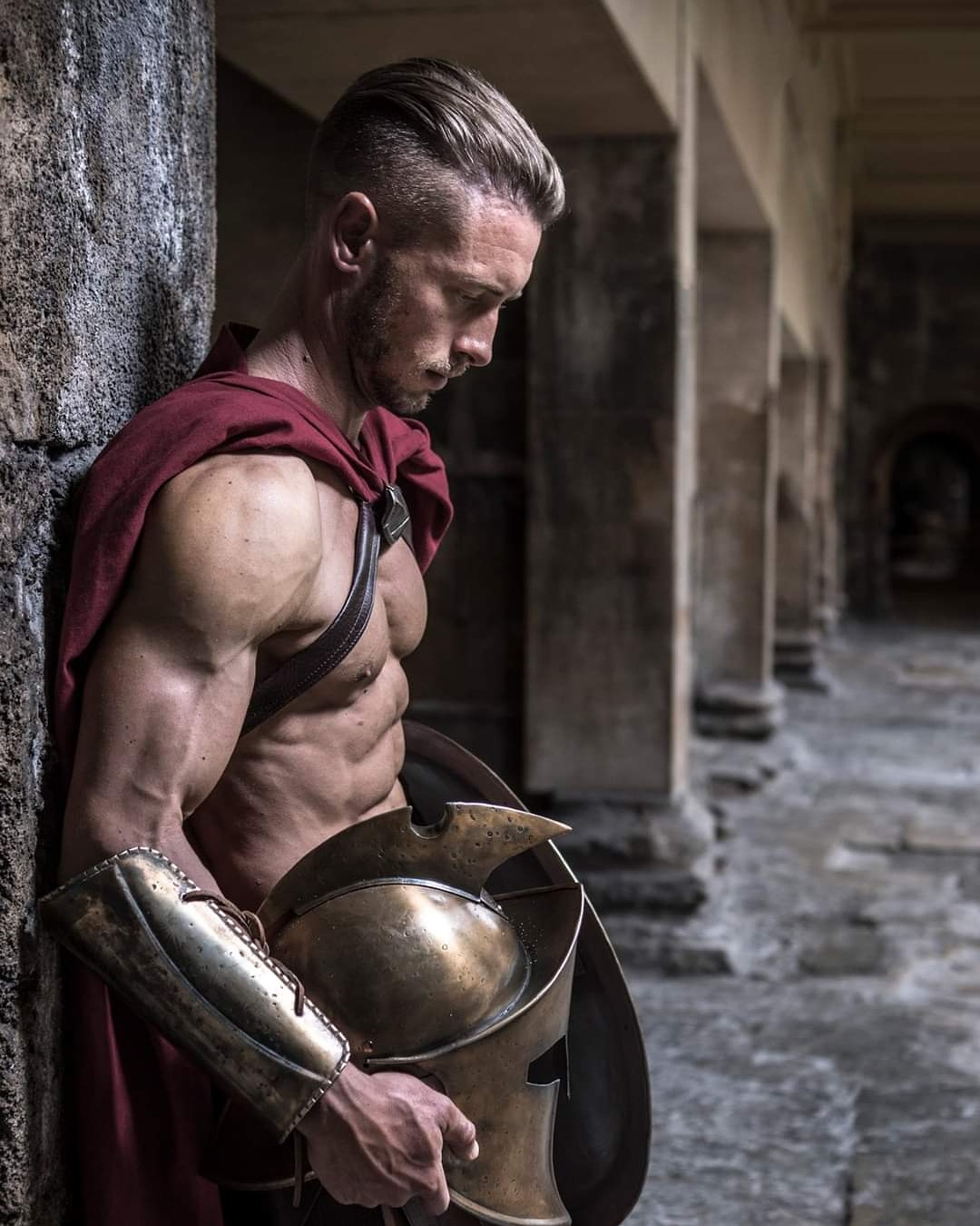 Sparta Costume: Model Blake R. with Photographer Rahim Mastafa – The ...